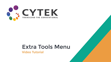 SpectroFlo Tutorial: Extra Tools Menu | Cytek Biosciences