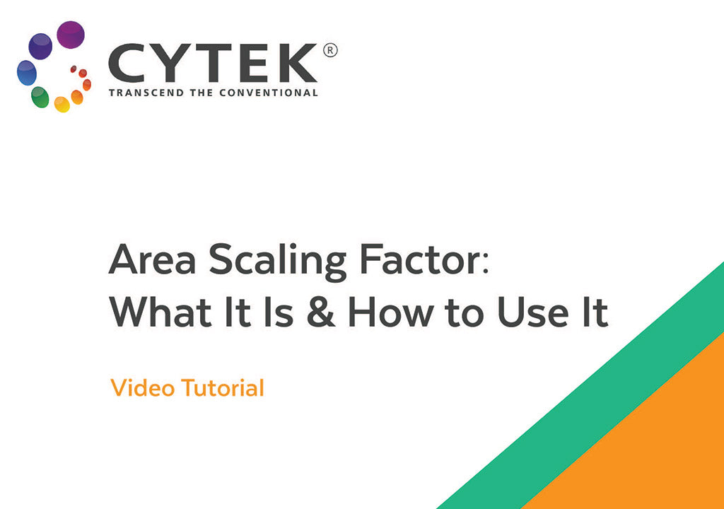 Area Scaling Factor: What It Is, and How to Use It | Cytek Biosciences