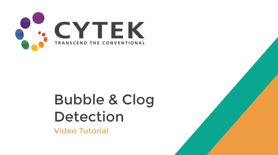 SpectroFlo Tutorial: Bubble & Clog Detection | Cytek Biosciences