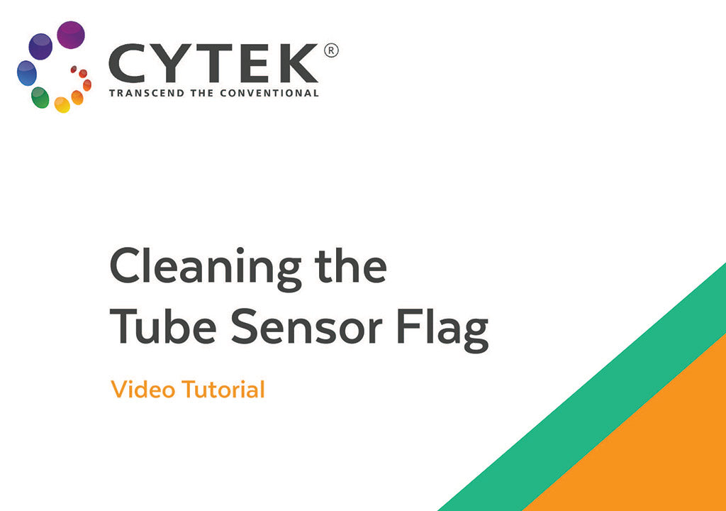Cleaning the Tube Sensor Flag | Cytek Biosciences