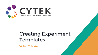 SpectroFlo Tutorial: Creating Experiment Templates | Cytek Biosciences