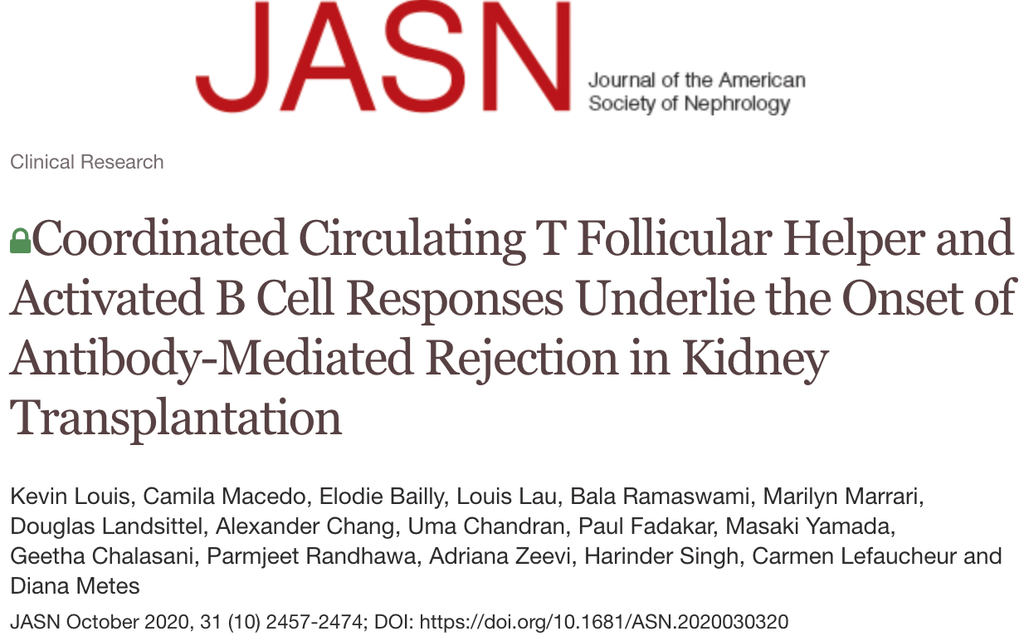 Coordinated Circulating T Follicular Helper and Activated B Cell Respo ...