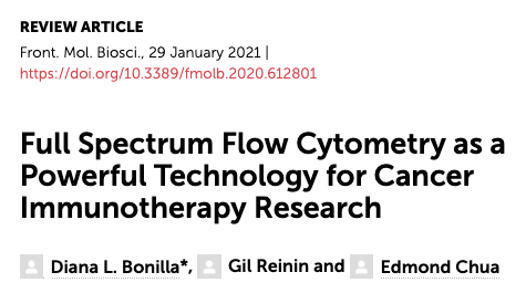 Full Spectrum Flow Cytometry as a Powerful Technology for Cancer Immun ...