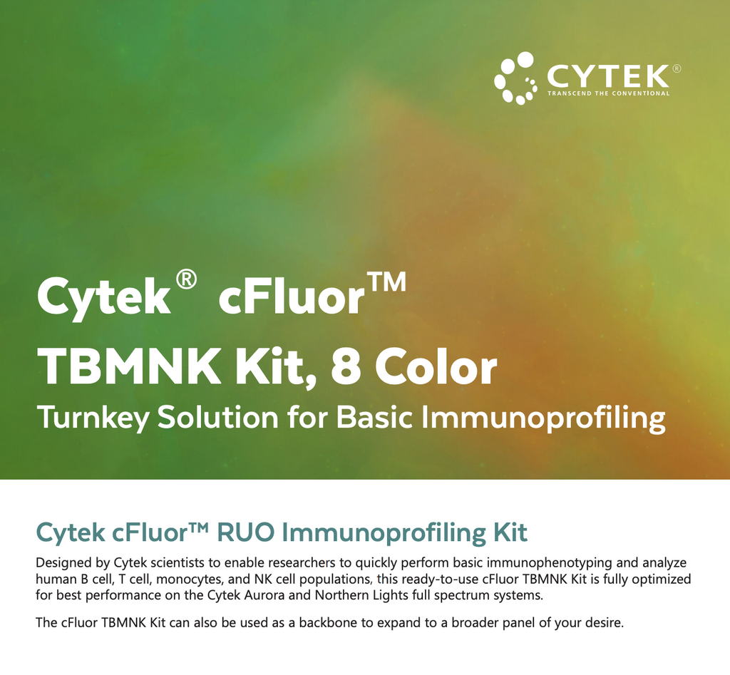 cFluor 8-Color TBMNK Kit Flyer | Cytek Biosciences